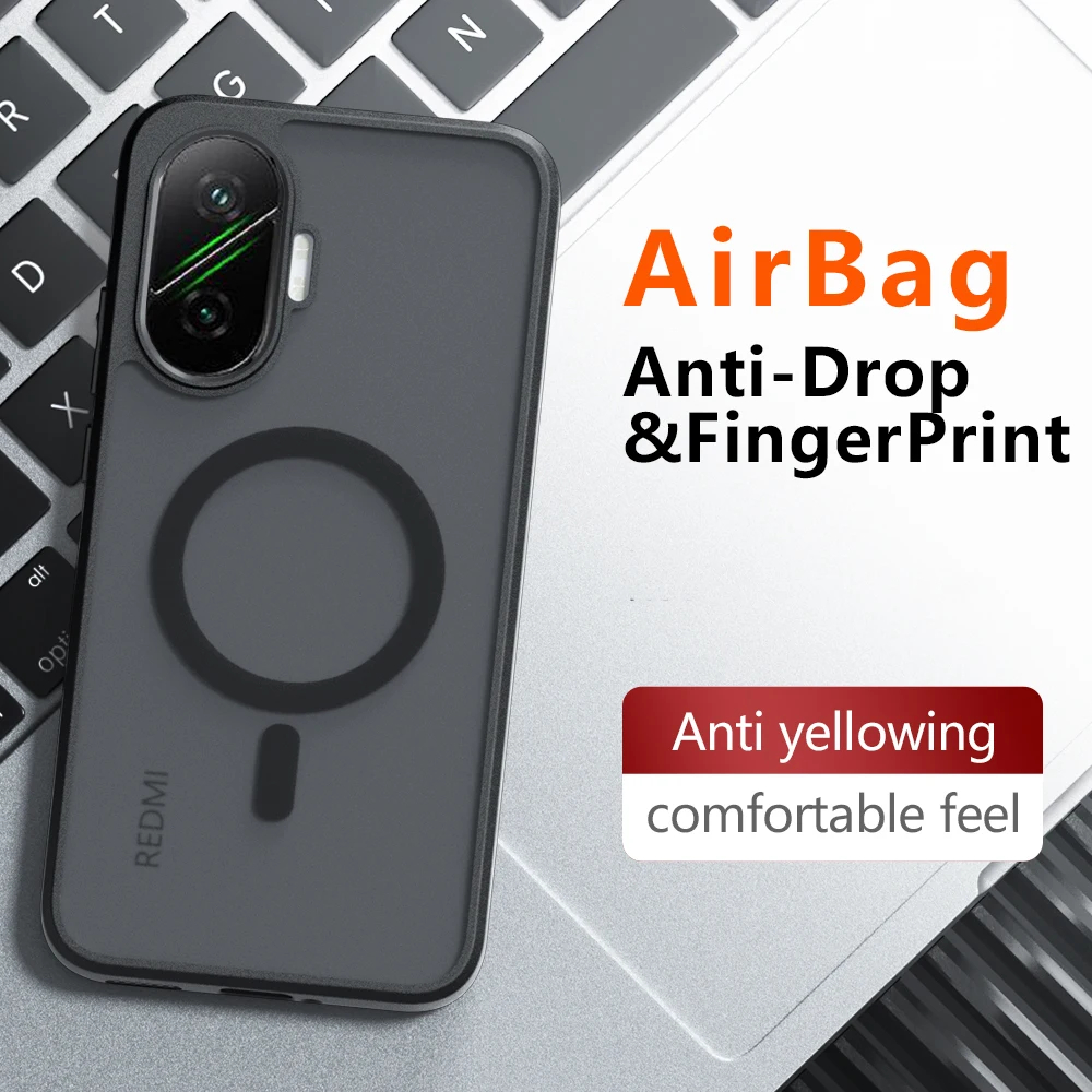 Jual Case Poco F7 / F7 Pro / F7 Ultra Magsafe Magic Dust Proof Hole ...