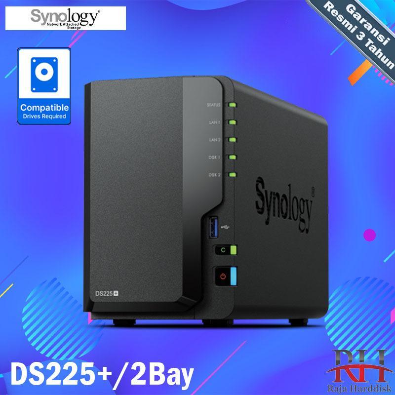Jual Synology Diskstation DS225+ 2Bay NAS 2GB DS 225+ ORIGINAL ...