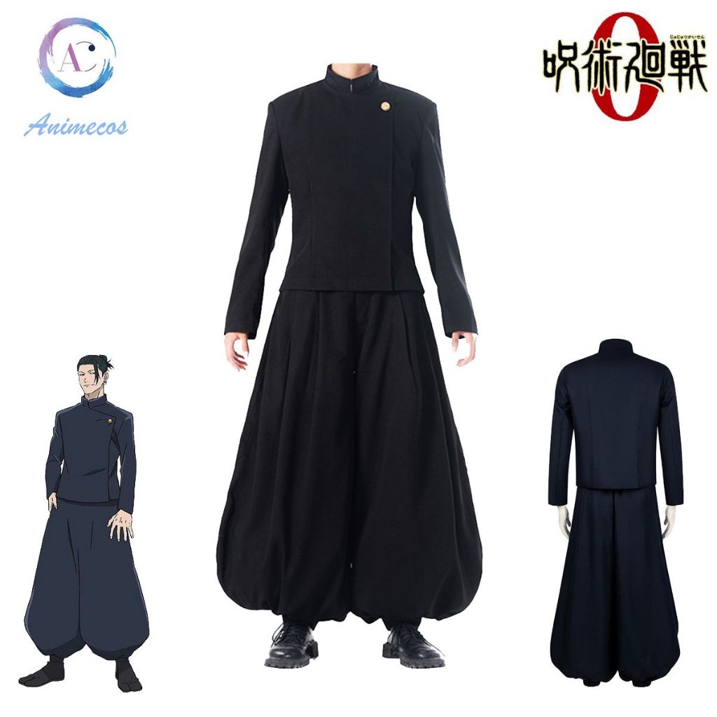 Jual Jujutsu Kaisen Cosplay Costume Young Geto Suguru Cosplay Top and ...
