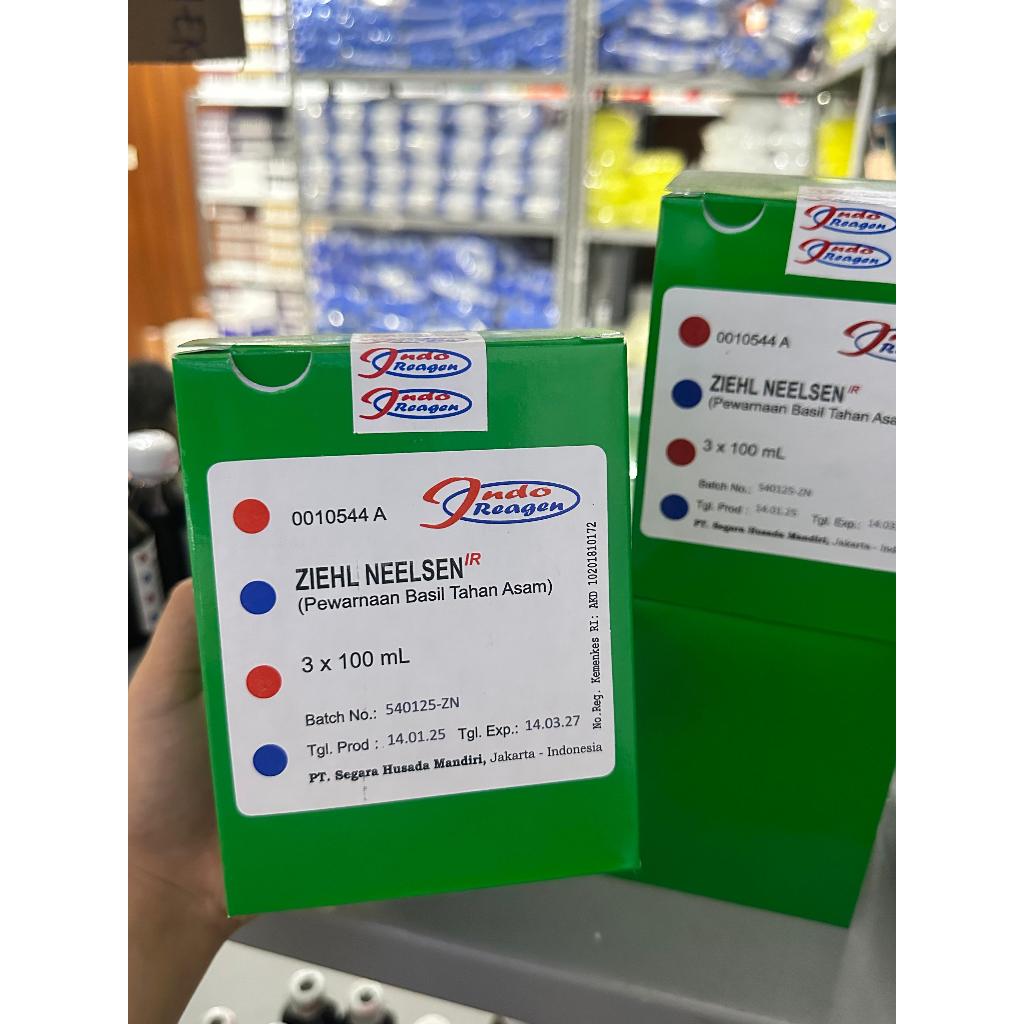 Jual Pewarna Ziehl Neelsen 3x100 ml Set | Shopee Indonesia