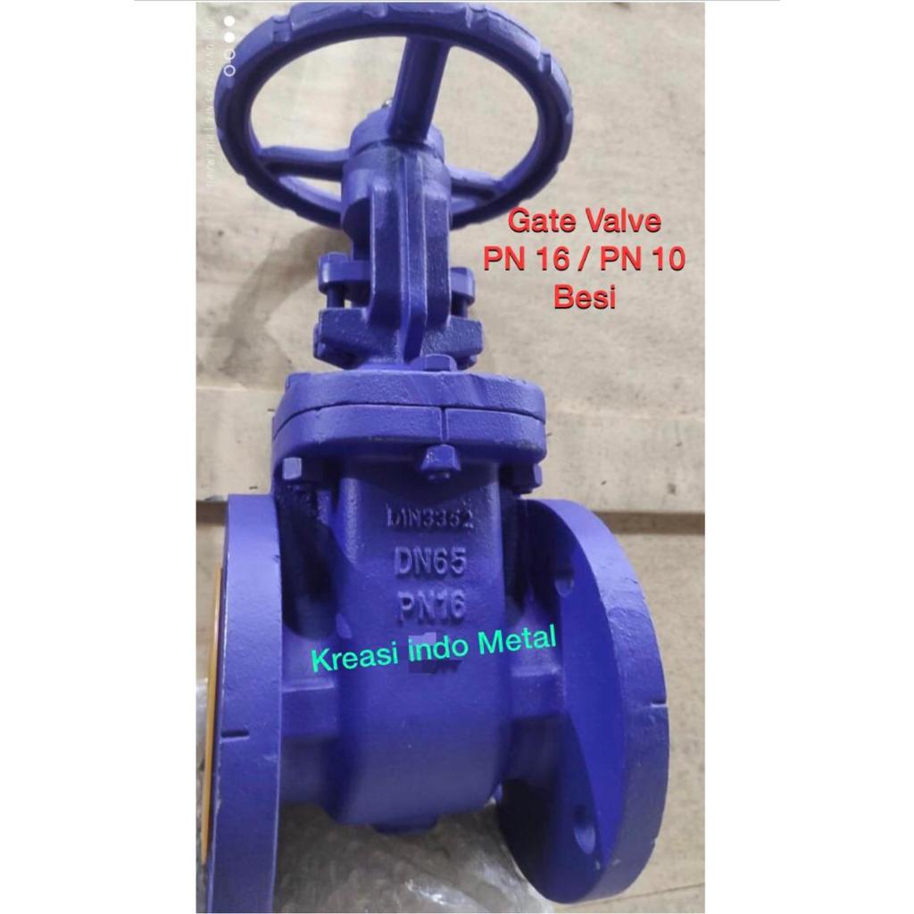 Jual 8" Gate Valve PN 16 / PN 10 -8" inch Stop Kran PN10 DN200 200 ...