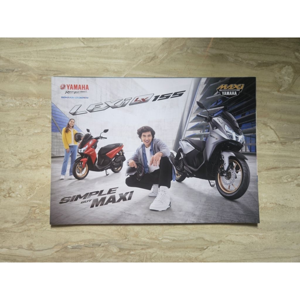 Jual brosur katalog motor yamaha lexi lx 155 2024 leaflet | Shopee ...