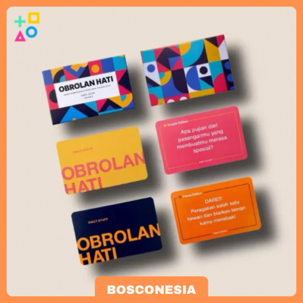 Jual Kartu Permainan Deep Talk Obrolan Hati Vol.2 | Shopee Indonesia