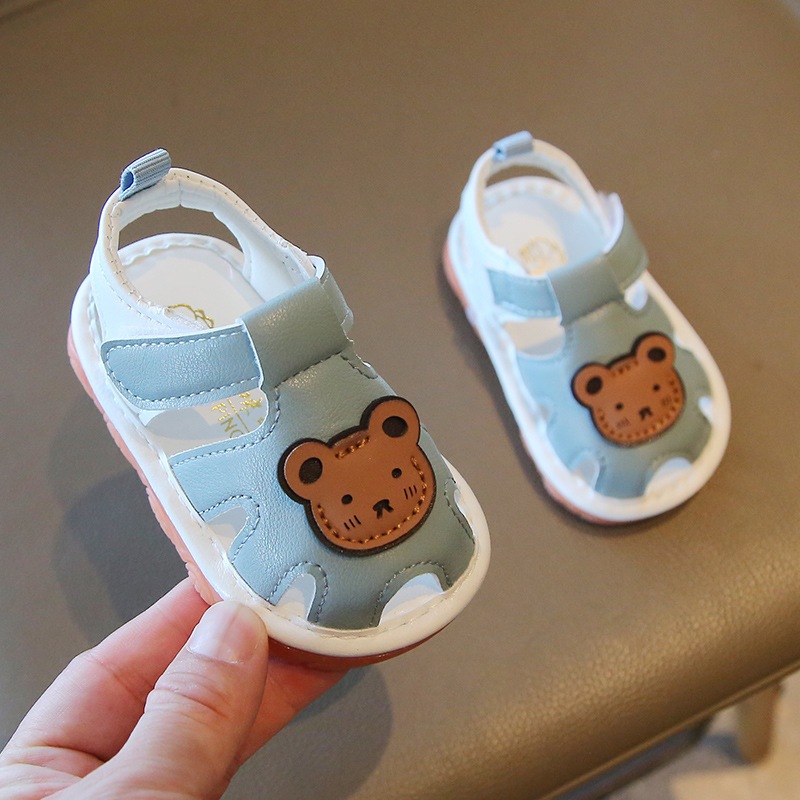 Jual babyfit [size 15-19] BEAR PANIC sepatu cit cit anak kecil sendal ...