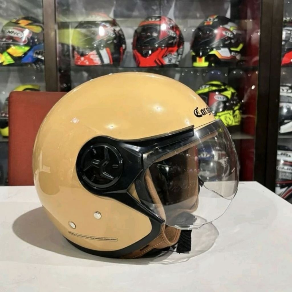 Jual HELM CARGLOSS HIJAB PREMIUM KEKINIAN PRIA WANITA SNI | Shopee ...