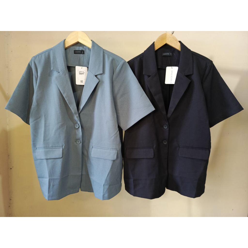 Jual EXECUTIVE BLAZER WANITA LENGAN PENDEK ORIGINAL | Shopee Indonesia