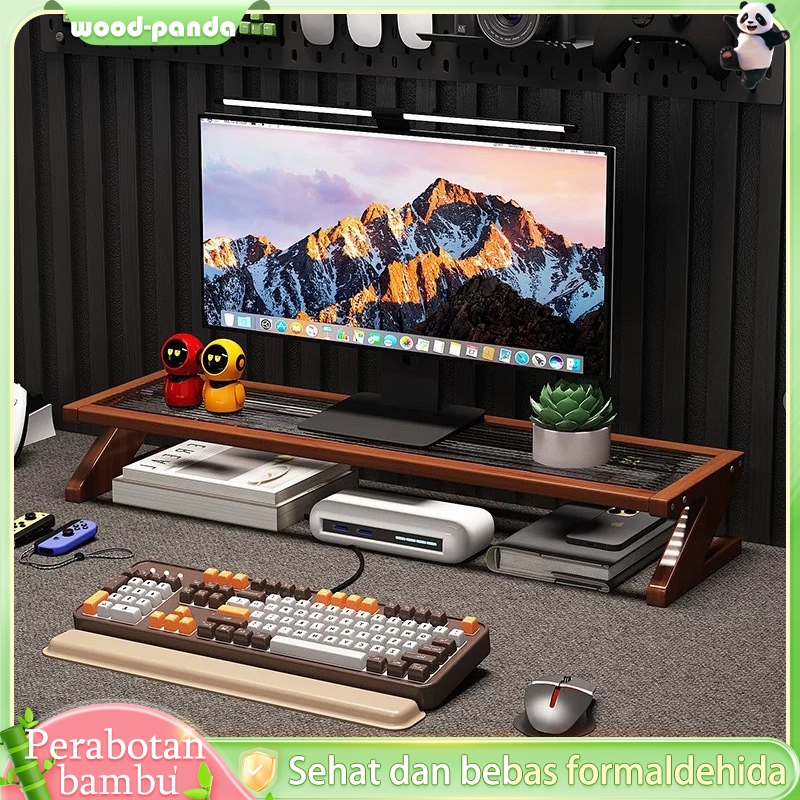 Jual Rak Monitor Komputer Penyangga Layar Penambah Tinggi Rak Dasar ...
