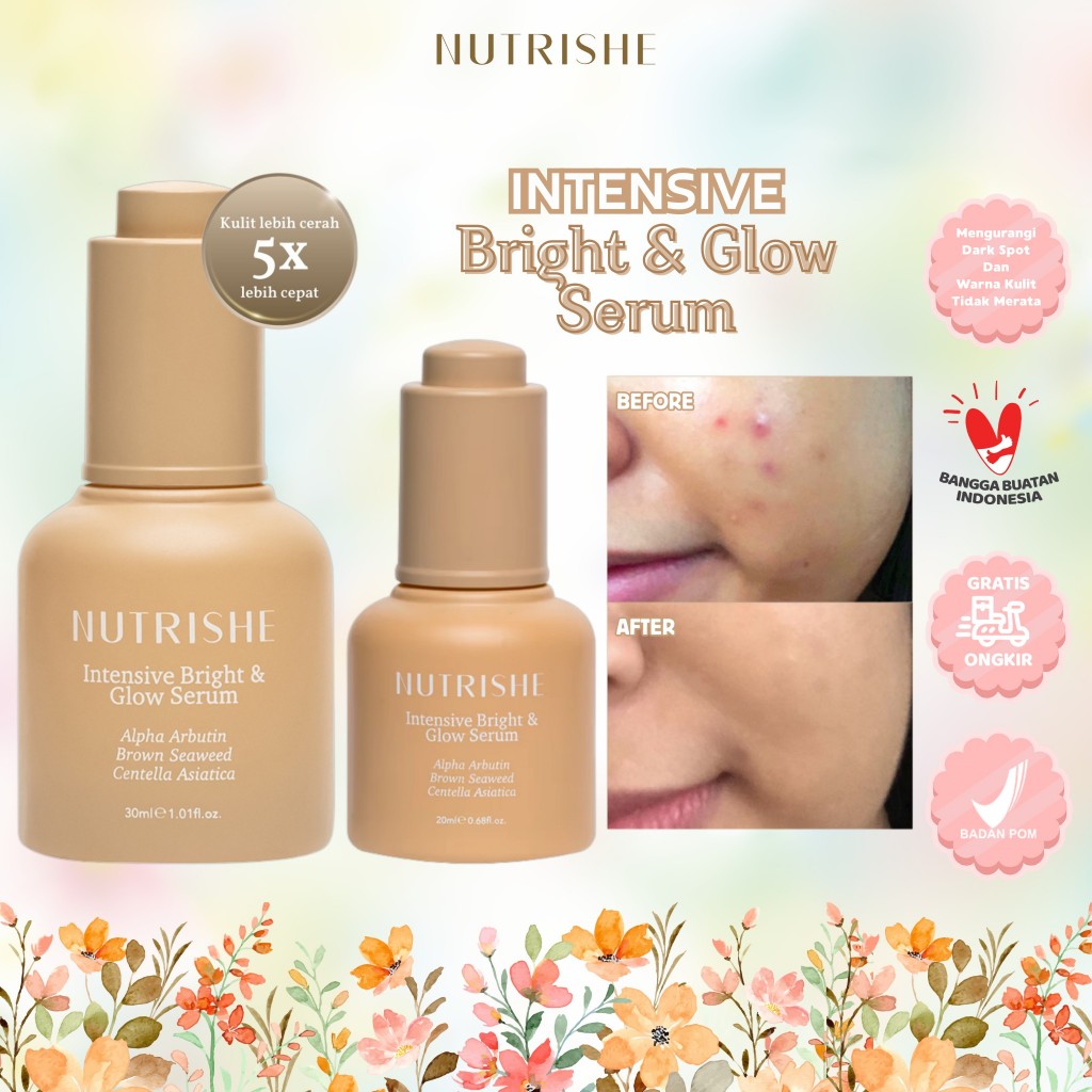 Jual NUTRISHE Intensive Bright & Glow Serum 20ml / 30ml | Shopee Indonesia