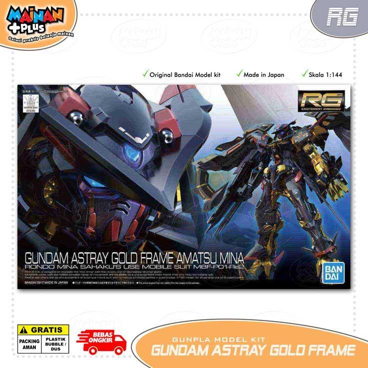 Jual RG ASTRAY GOLD FRAME AMATSU BANDAI REAL GRADE BANDAI GUNPLA MODEL ...
