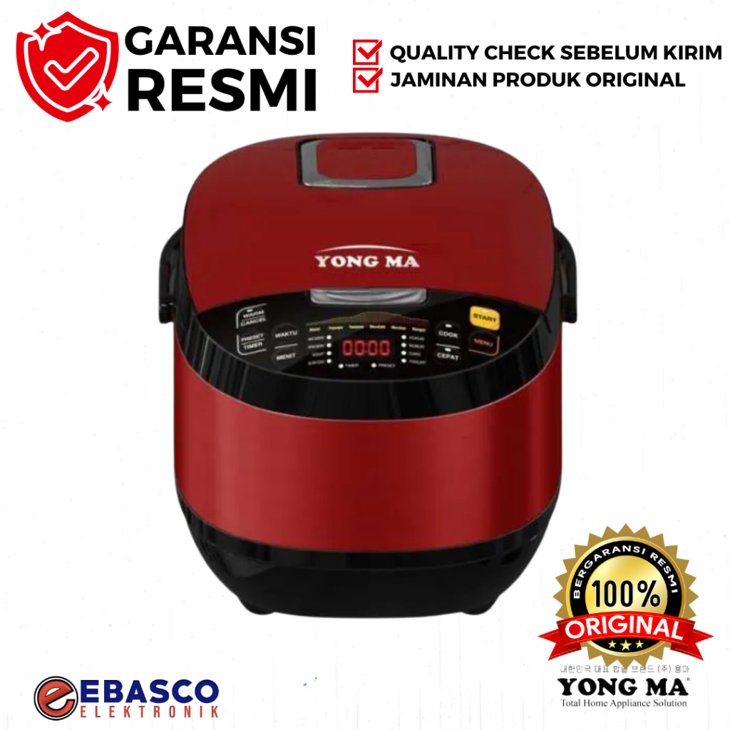 Jual YONG MA RICE COOKER DIGITAL SMC 7047 Kapasitas 2 Liter 10 Mode Masak Anti Lengket | Shopee ...