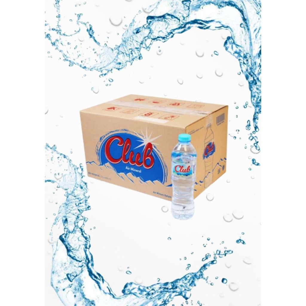 Jual Club Air Botol 600 ml ( 1 dos isi 24 botol ) | Shopee Indonesia