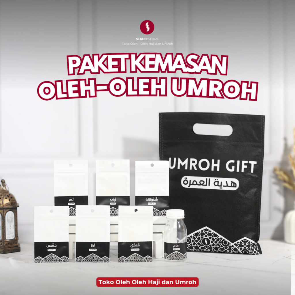 Jual Paket Kemasan Oleh Oleh UMROH Hadiah UMROH Haromain Arafah Mina ...