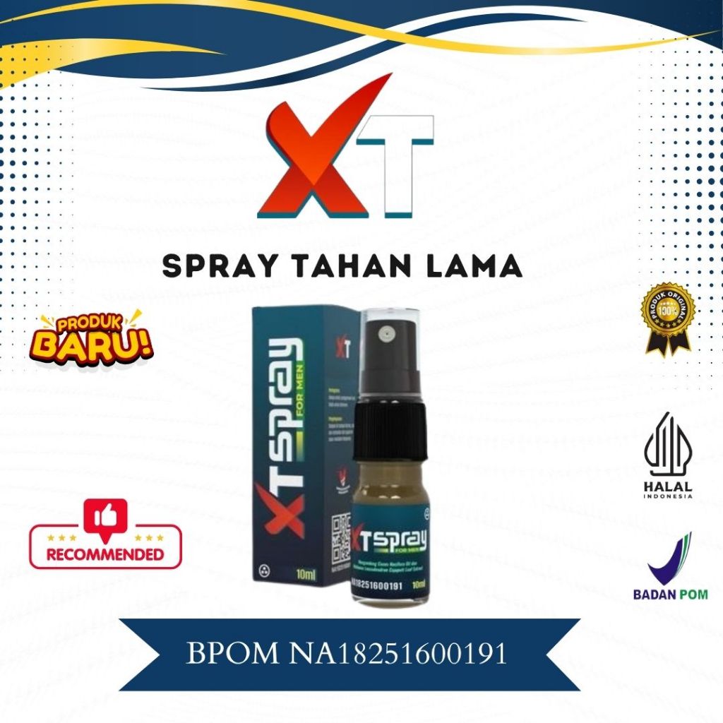 Jual XT SPRAY Obat spray Kuat Perkasa Tahan Lama Oles minyak Tanpa kebas Ezjakulasi Berhubungan ...