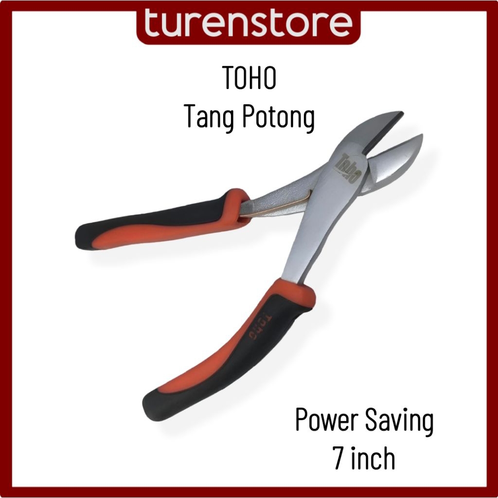 Jual Tang Potong Toho 7 inch Power Saving Tajam untuk memotong Kabel ...