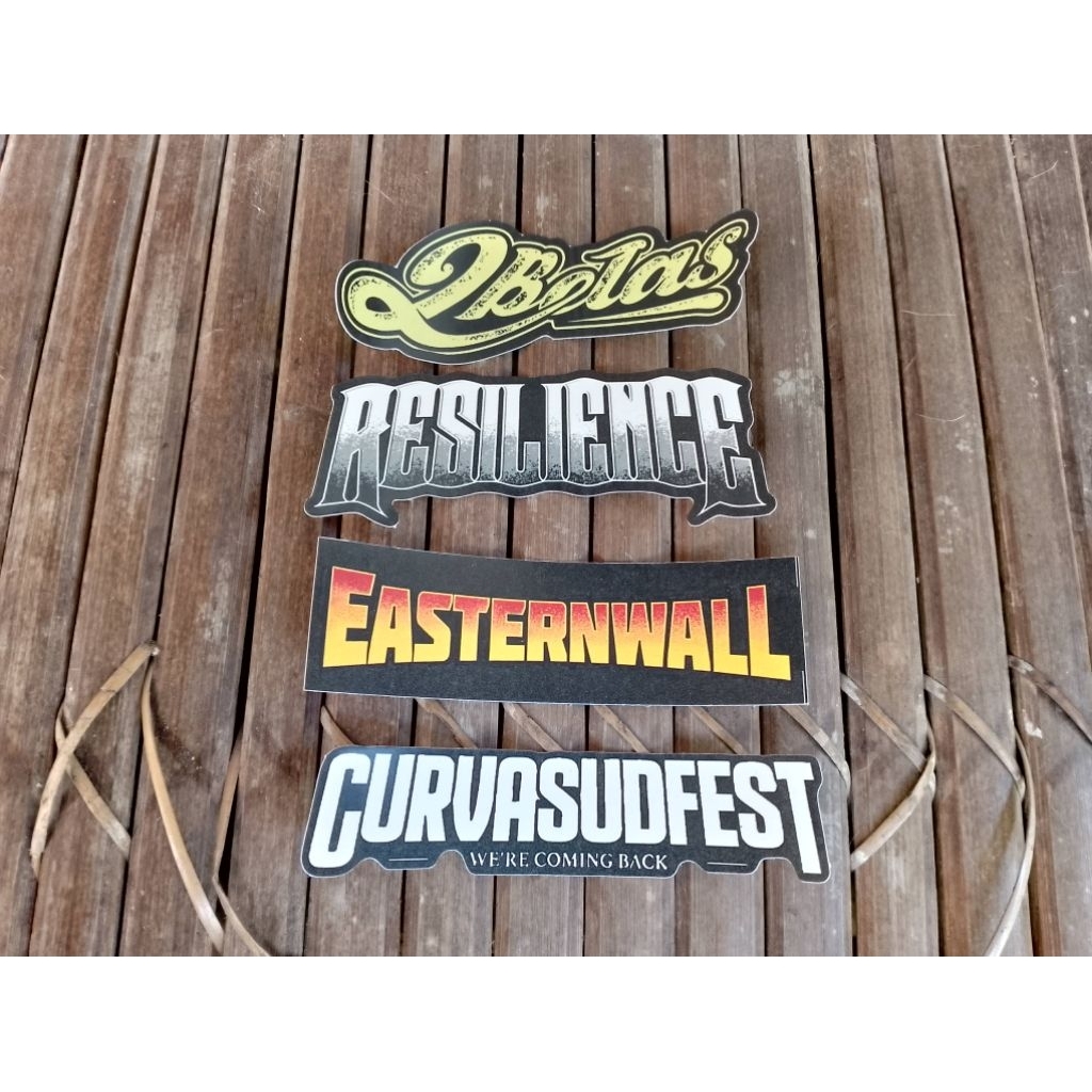 Jual STIKER PACK EASTERNWALL CURVASUDFEST EVENT BCS X PSS SLEMAN ...