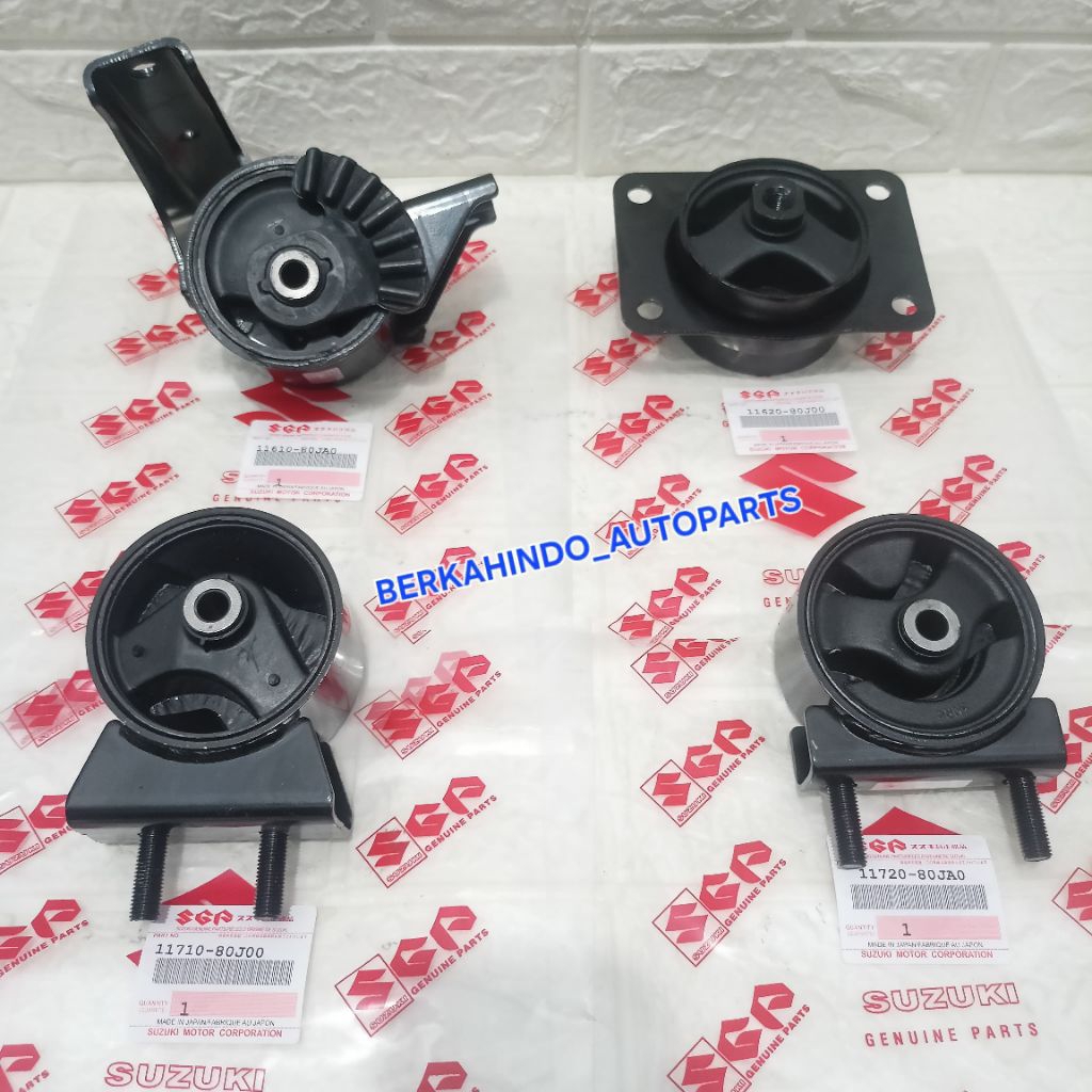 Jual ENGINE MOUNTING SET SUZUKI SX4 X-OVER NEO BALENO ORIGINAL 4PCS 1SET | Shopee Indonesia