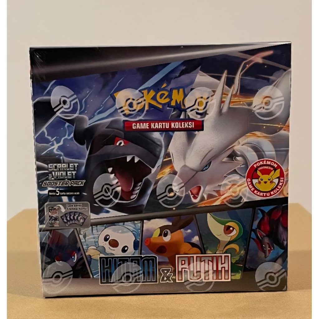 Jual pokemon tcg card - hitam dan putih - pokemon hitam putih box and ...