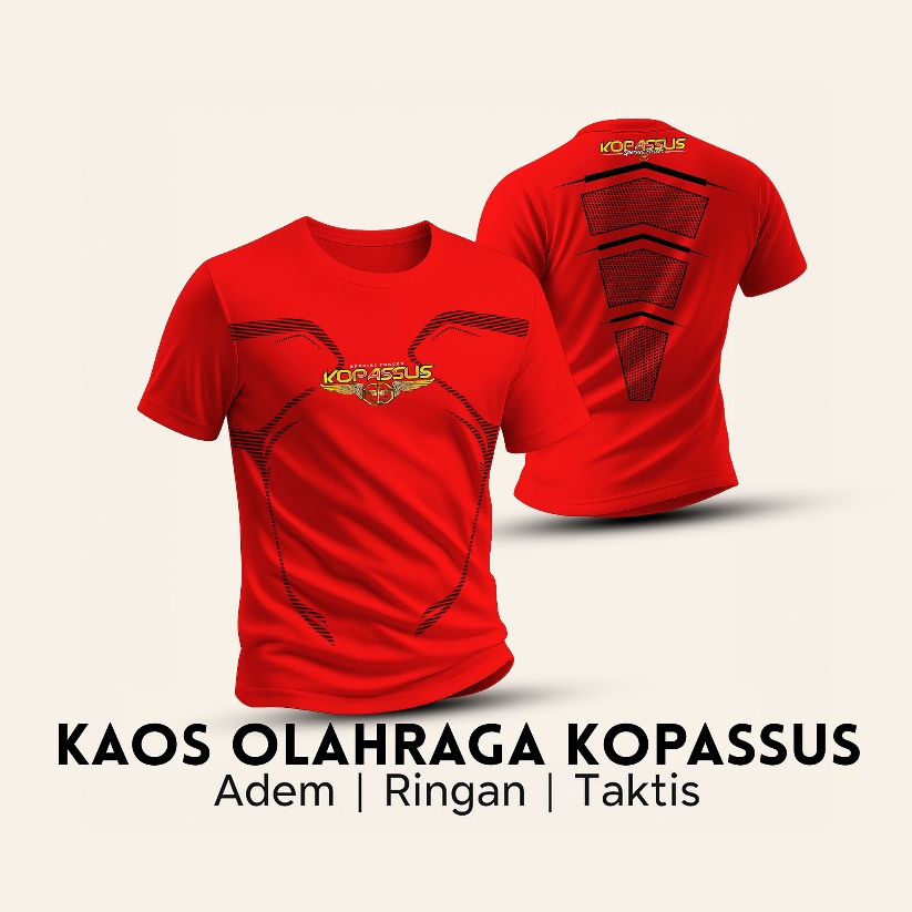 Jual Kaos Dryfit Gaya Komando – Redforce | Adem & Ringan Untuk Tugas | Phantom DryTech Edition ...