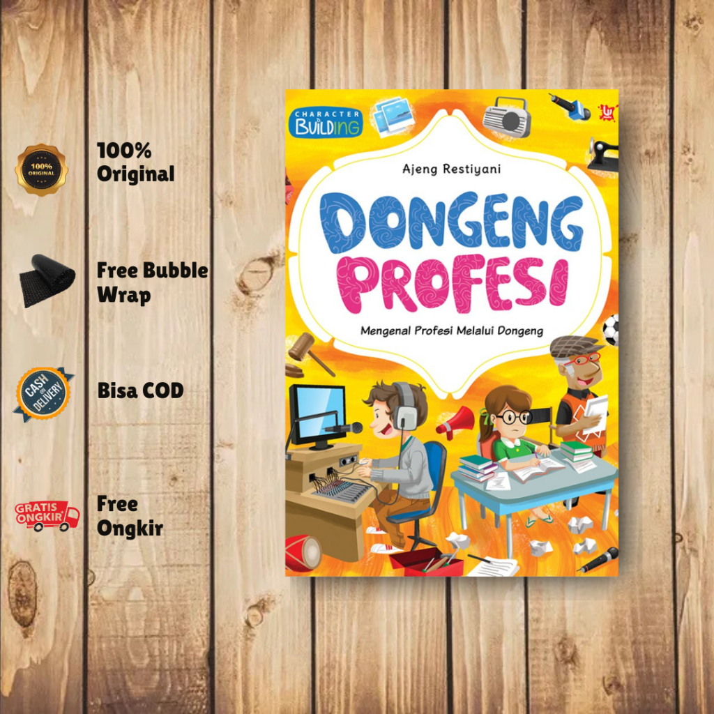 Jual BK - BUKU DONGENG PROFESI by Ajeng Restiyani | Shopee Indonesia