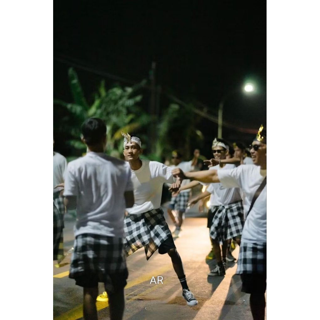 Jual Kain Motif Poleng Bali Siap Pakai Ukuran P50xL150 Bahan Katun ...