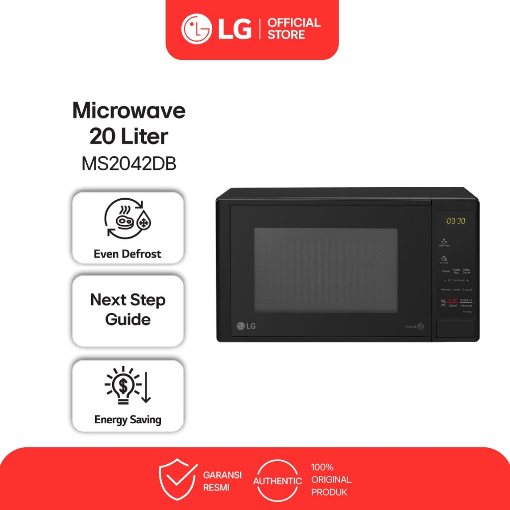 Jual LG Microwave Solo 20L - Anti Bacteria Cavity - i-wave Technology - Next Step Guide ...