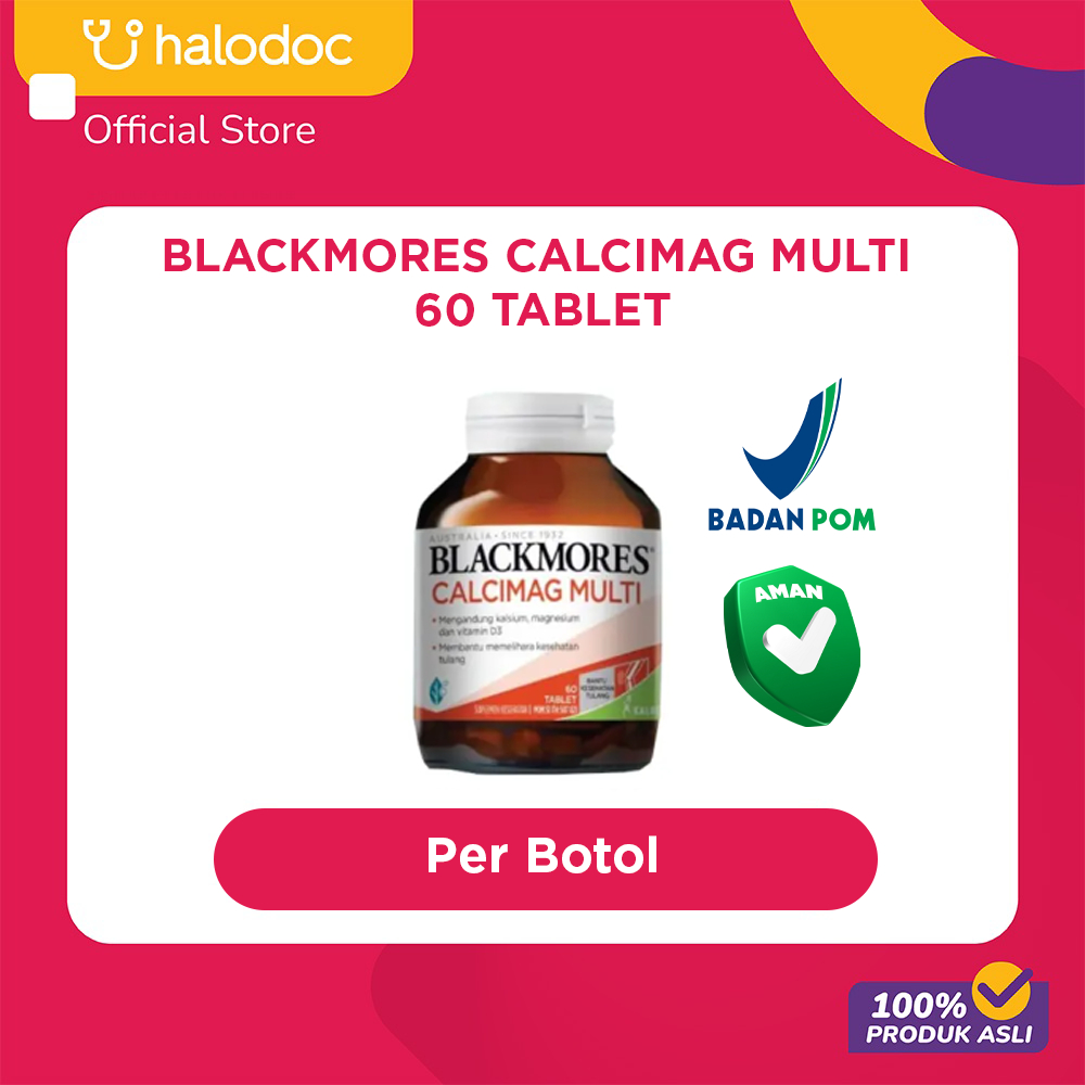 Jual Blackmores Calcimag Multi 60 Tablet | Shopee Indonesia