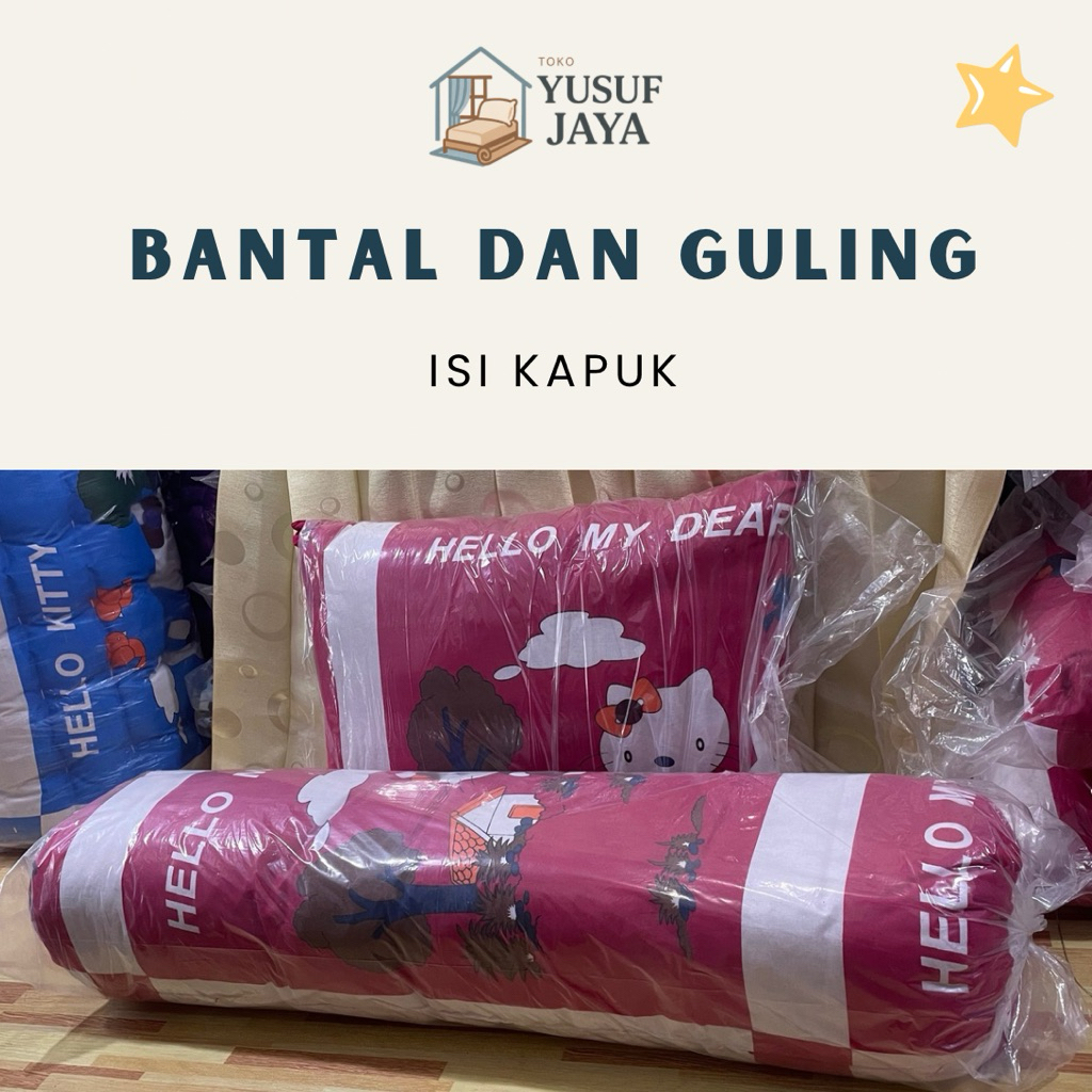 Jual Bantal dan Guling Kapuk - Adem, Empuk dan Nyaman | Shopee Indonesia