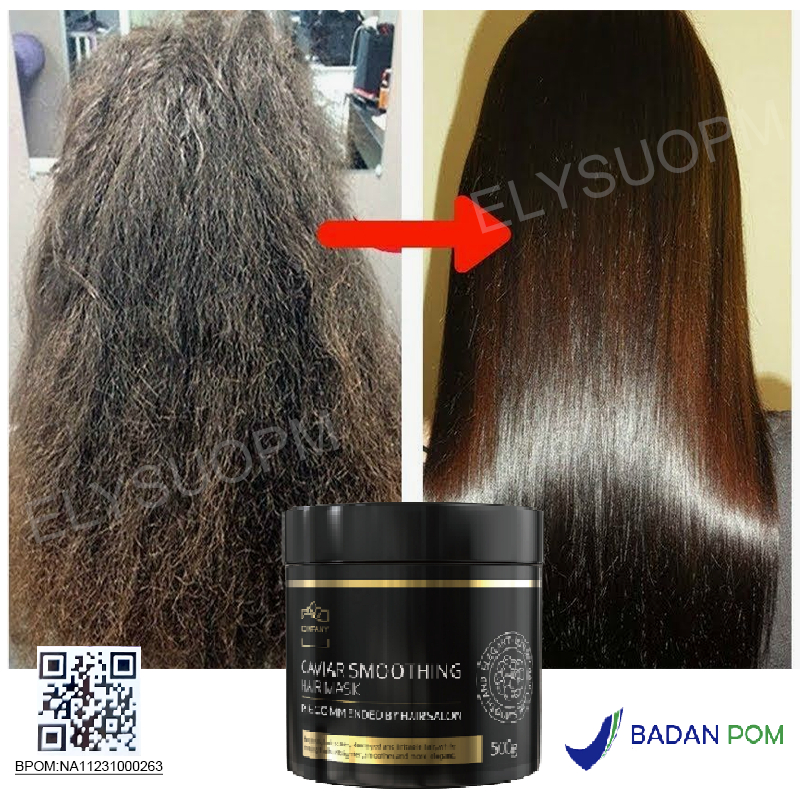 Jual BPOM Masker pelurus rambut Pelurus rambut permanen tanpa catok ...
