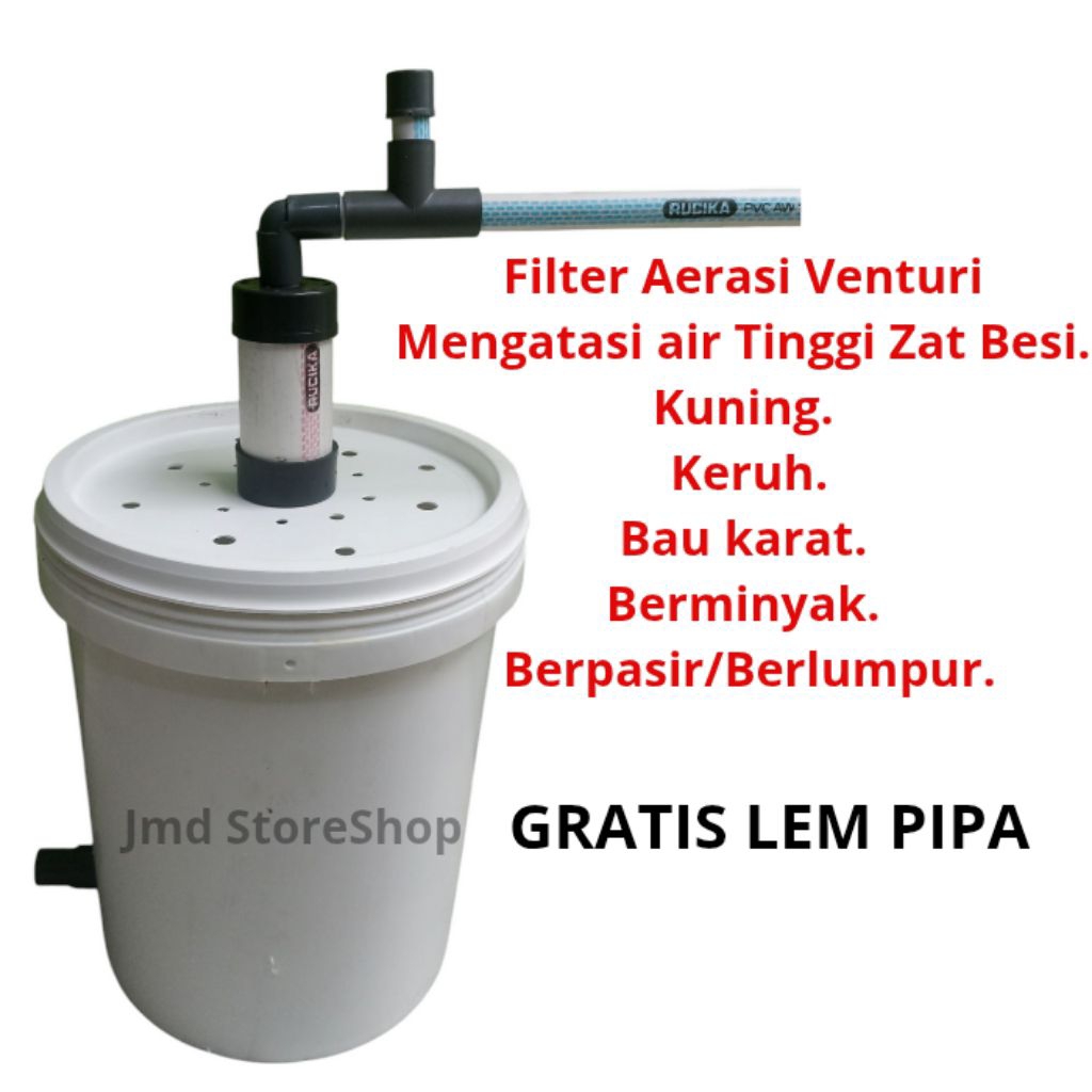 Jual Tabung Filter air sumur, Filter aerator venturi (Sistem Aerasi ...