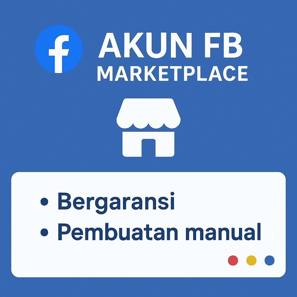 Jual Akun Facebook Siap Jualan Marketplace | Aman & Langsung Pakai ...