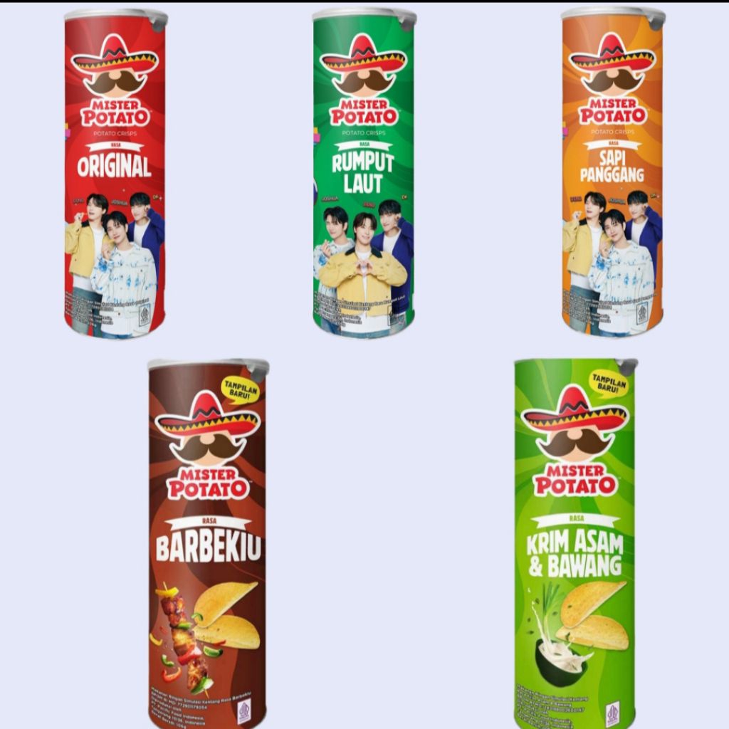 Jual MISTER POTATO CEMILAN KERIPIK KENTANG KEMASAN KALENG 106 GR ...