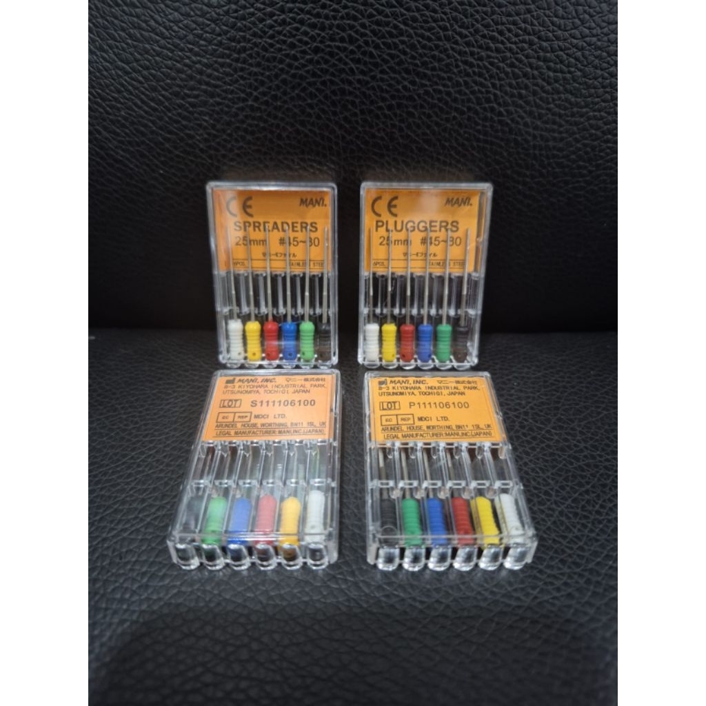 Jual FINGER PLUGGER FINGER SPREADER Dental file endodontic Assorted ...