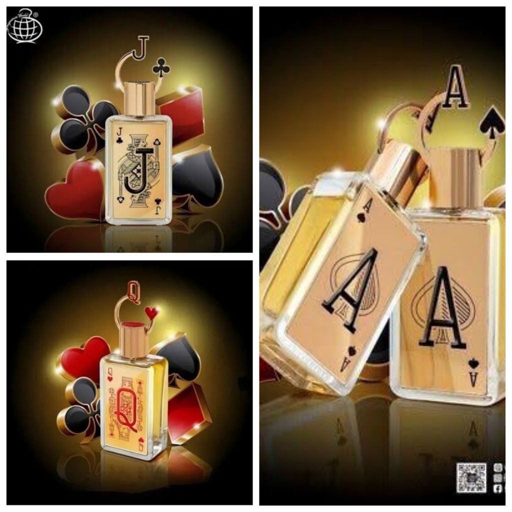 Jual 1ml FRAGRANCE WORLD | Jack of Clubs - Ace of Spades - Queen of ...
