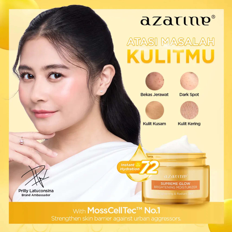 Jual MADAME - AZARINE SUPREME GLOW BRIGHTENING MOISTURIZER 30GR ...