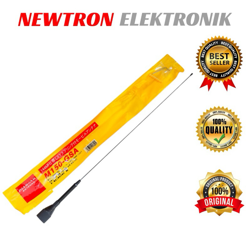 Jual Antena M150-GSA M150-GS VHF Black di Mobil untuk Radio Rig Mini ...