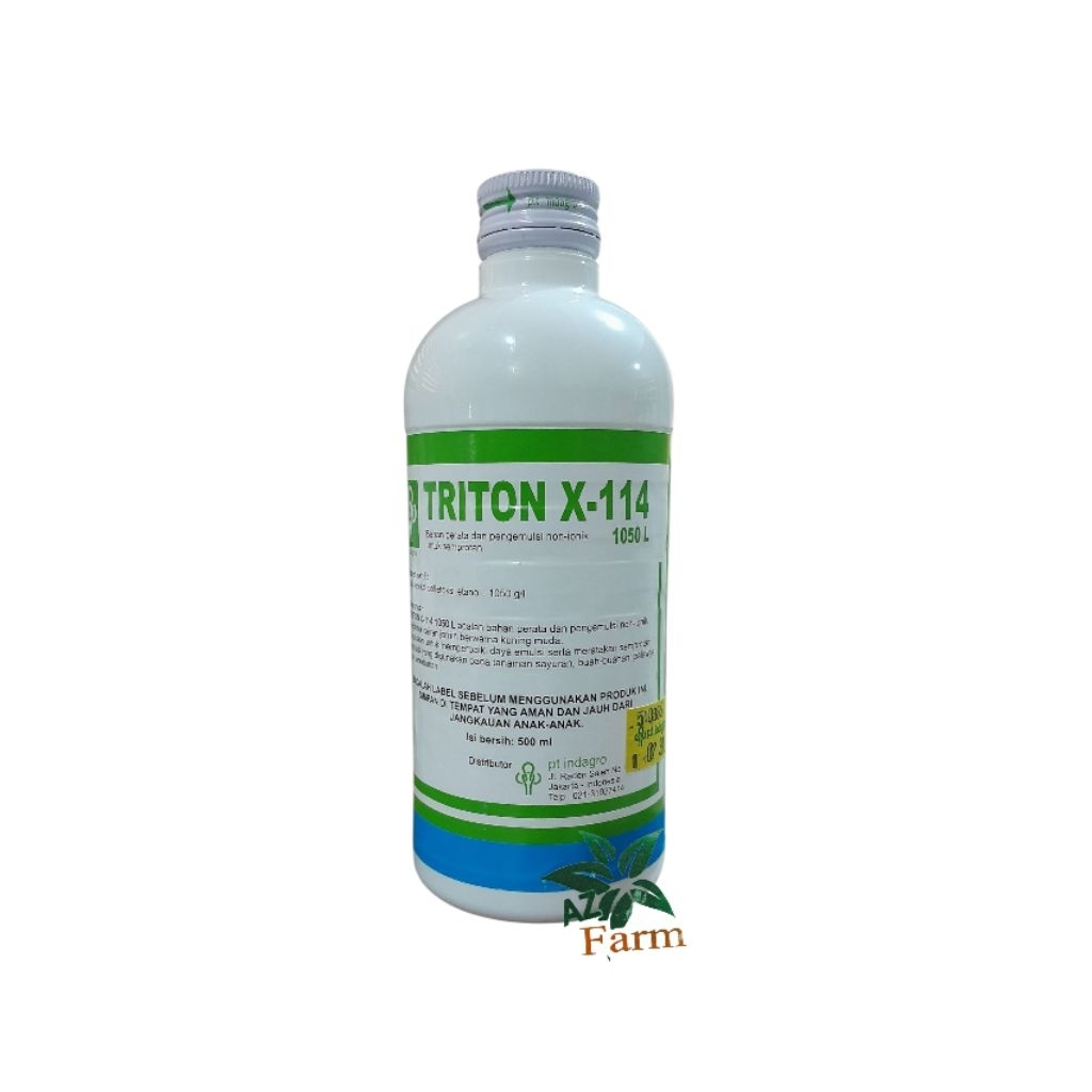 Jual TRITON X-114 500ML penembus,perata,pelekat untuk tanaman | Shopee Indonesia