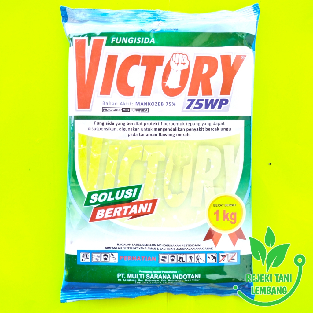 Jual FUNGISIDA VICTORY BIRU 75 WP 1KG PENGENDALI PENYAKIT | Shopee ...