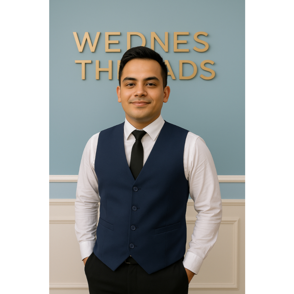 Jual WEDNES THREADS - Vest Jas Pria Slim Fit Outer Tanpa Lengan Premium ...