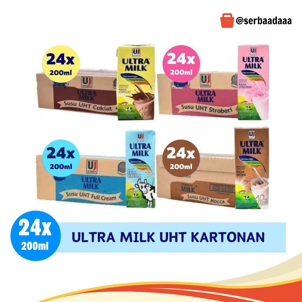 Jual Susu Ultra 1 Dus Terlengkap & Harga Terbaru Mei 2026 | Shopee ...