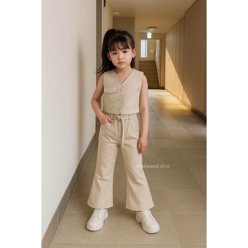 Jual { FREE BELT } SET ETTAVEST - SETELAN CELANA ANAK CUTBRAY DAN VEST ...