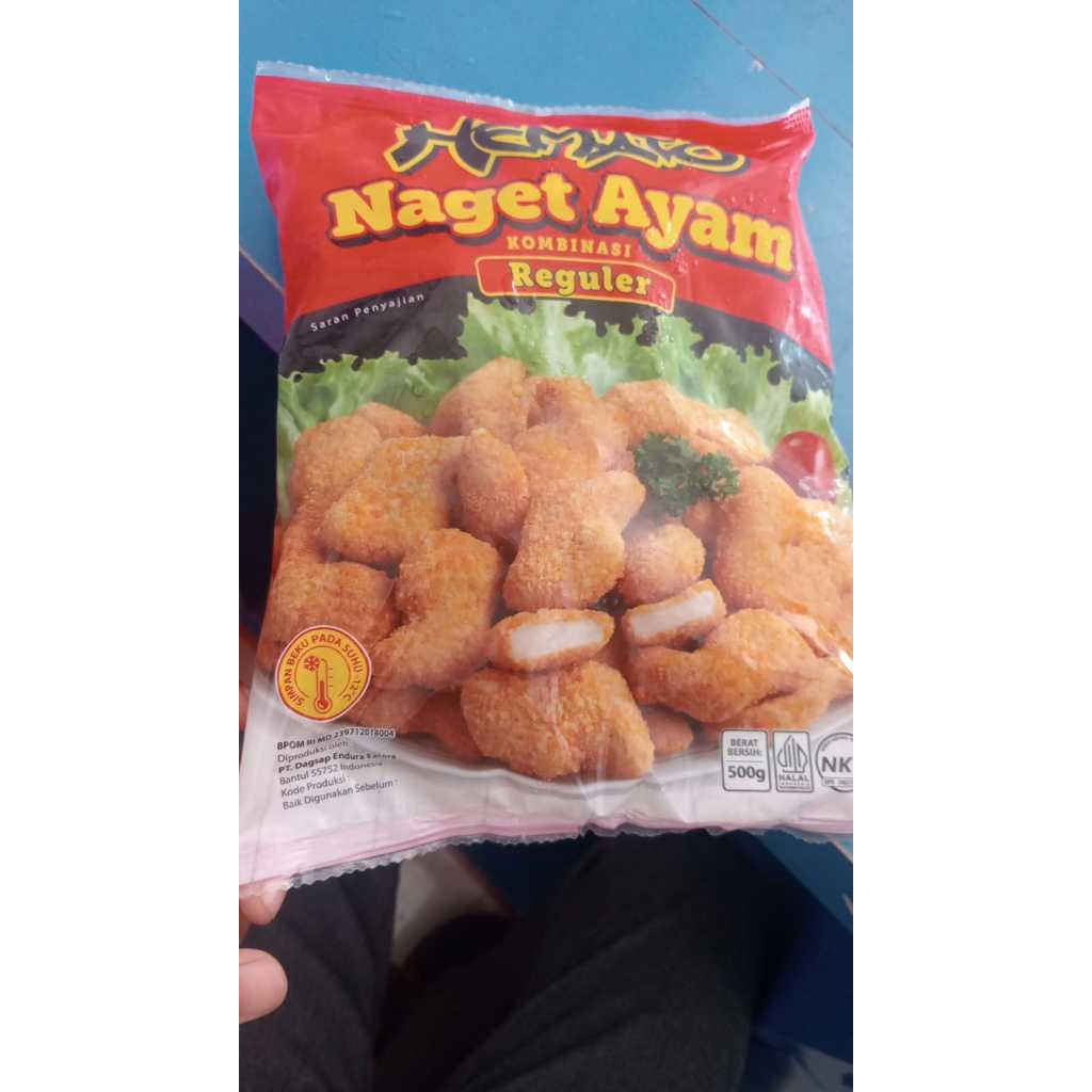 Jual Hemato Nugget 500 Gram – Nugget Ayam Beku Siap Goreng | Shopee ...