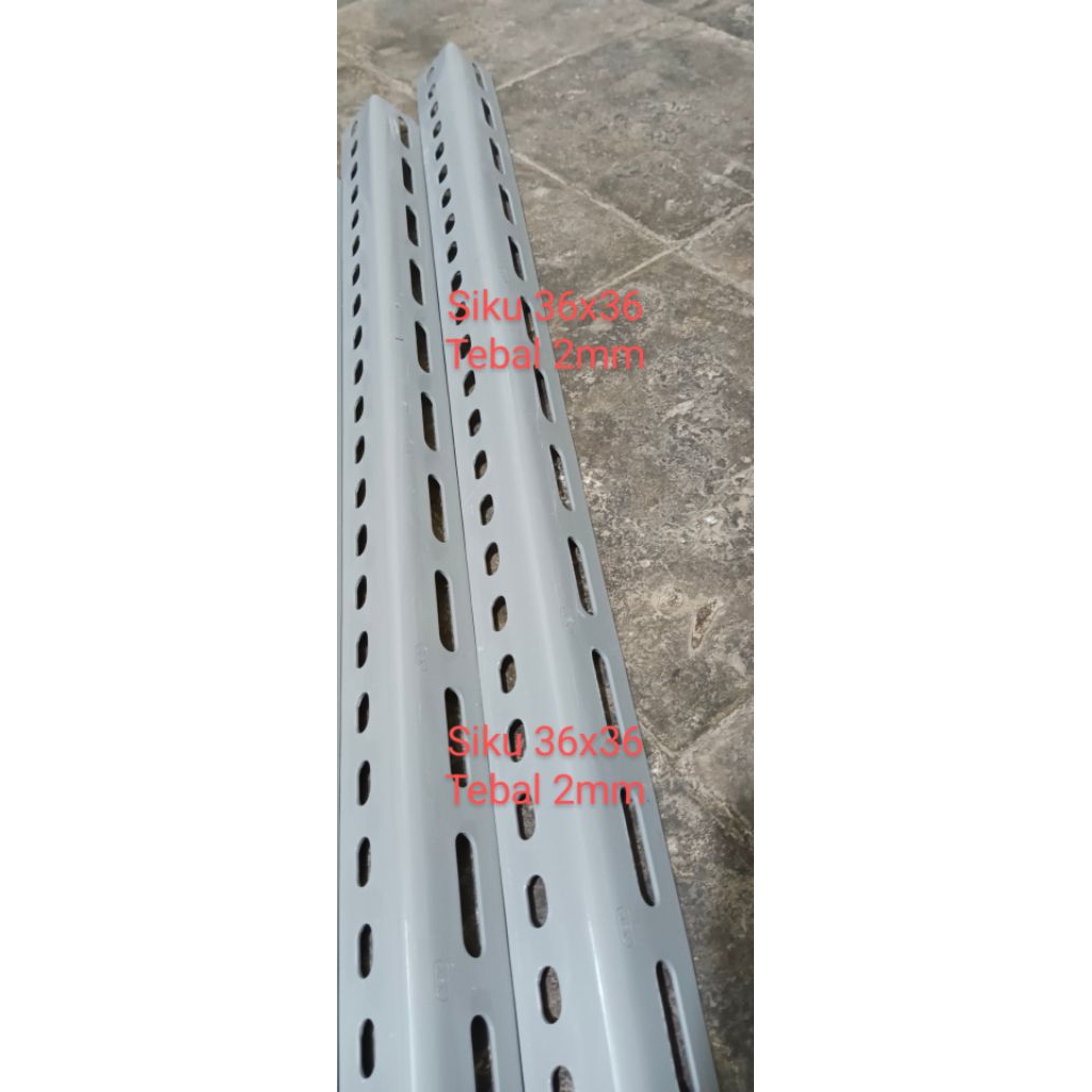 Jual 2mm -BESI SIKU LUBANG TEBAL 2MM FULL (UKURAN 100, 150, 200, 250 ...