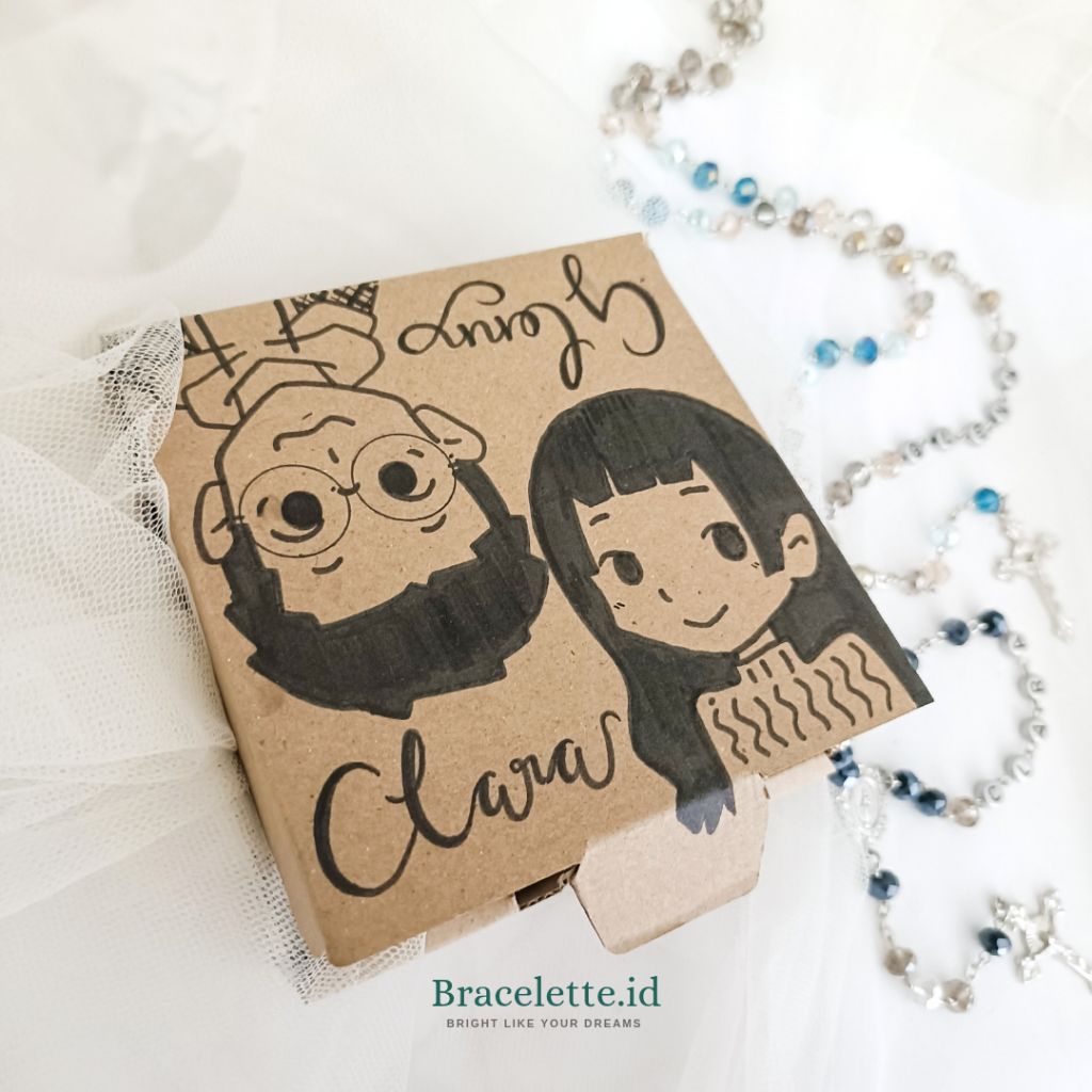 Jual Bracelette.id Tambahan Gambar di Box Karikatur Gambar Diri Self ...