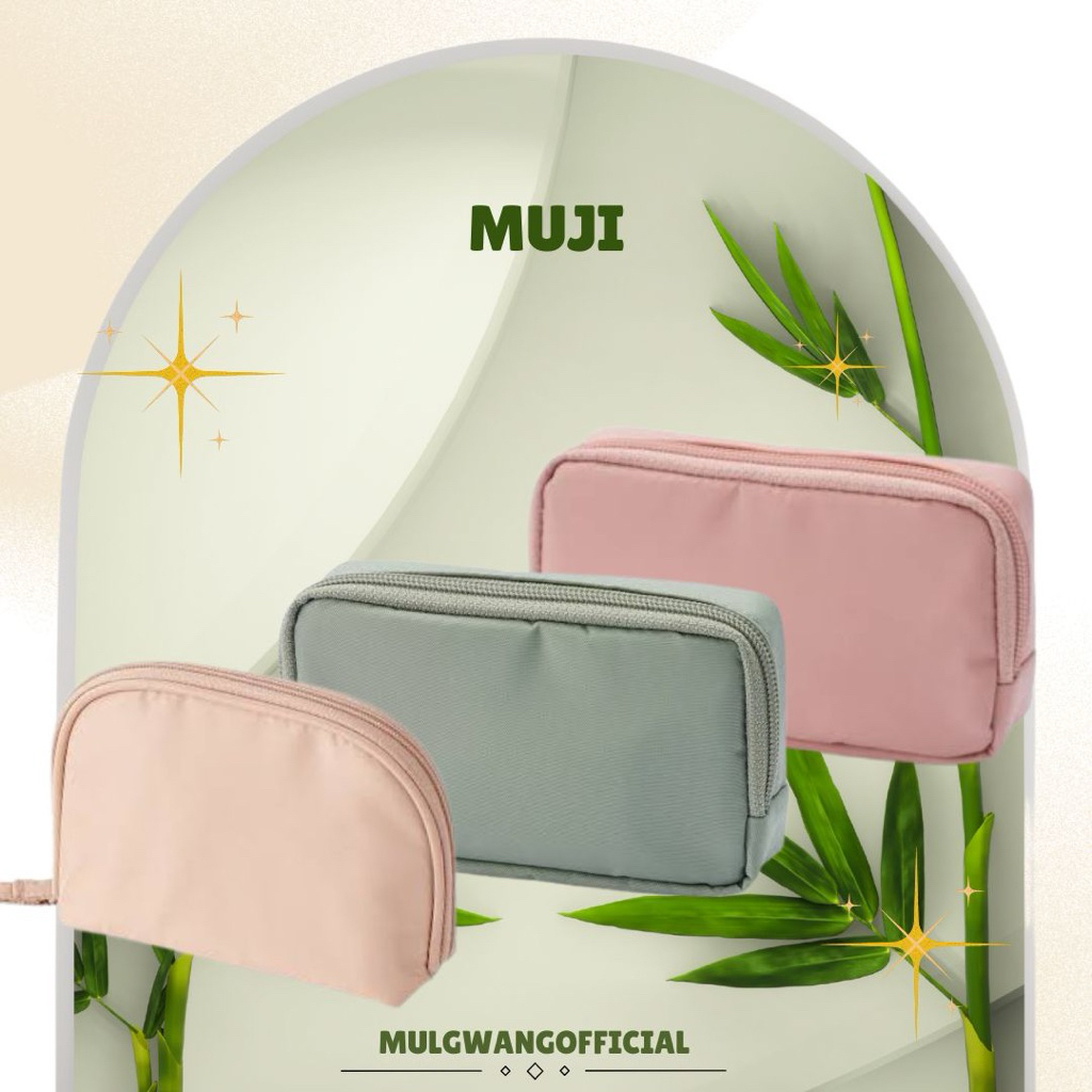 Jual [READY] MUJI MINI POUCH CASE JAPAN JEPANG | Shopee Indonesia