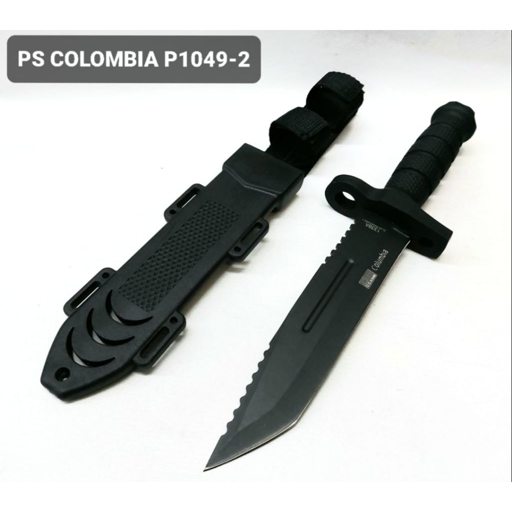 Jual PS Colombia Survival Camping P1049- 2, Pisau Hantu Rimba | Shopee ...