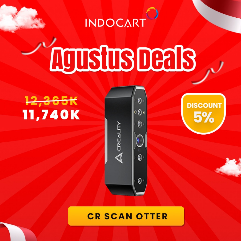 Jual IndoCart 3D Scanner Creality CR Scan Otter Professional 3D Scanner ...