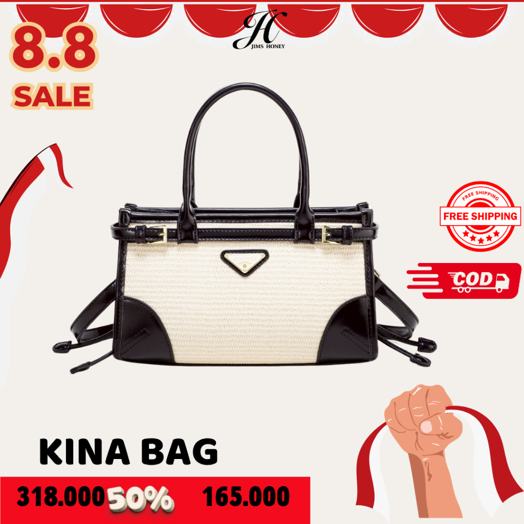 Jual JIMS HONEY TAS SELEMPANG DAN HANDBAG WANITA KINA BAG | Shopee ...