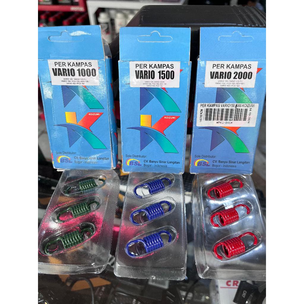 Jual PER KAMPAS/PER CENTRIK/PER SENTRI RACING KOIZUMI 1000 RPM 1500 RPM ...