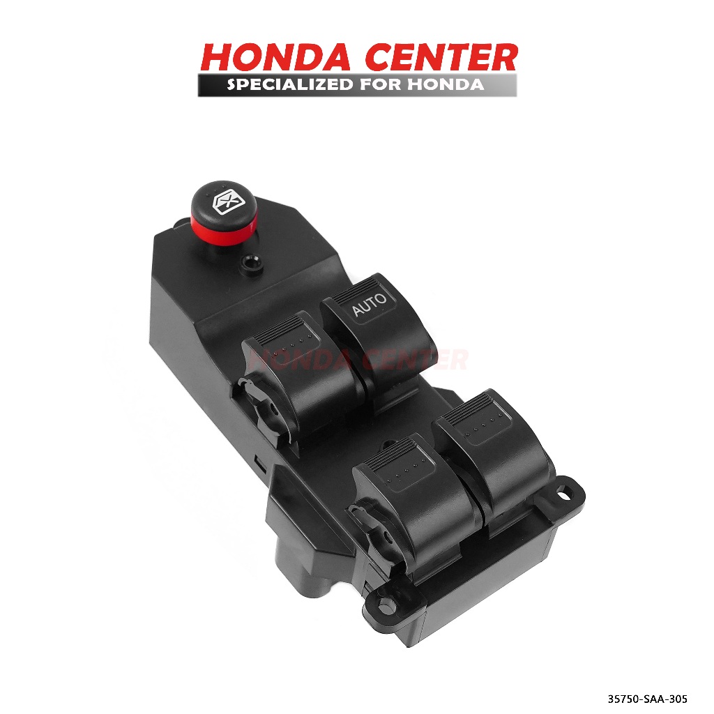 Jual Saklar Switch Tombol Induk Power Window Crv Gen2 Jazz Gd3 City Gd8 ...