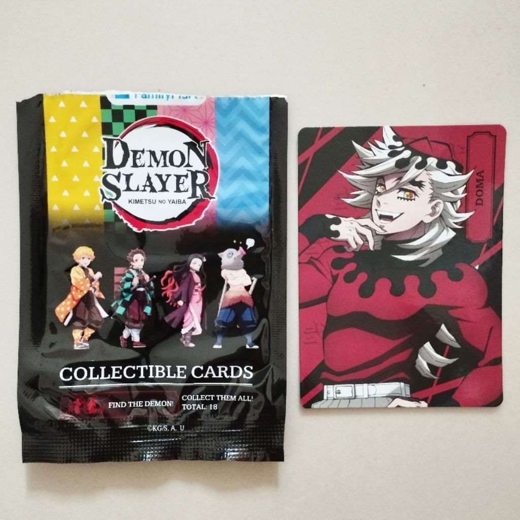 Jual Demon Slayer x Family Mart Kartu Douma Rare Collectible Cards ...